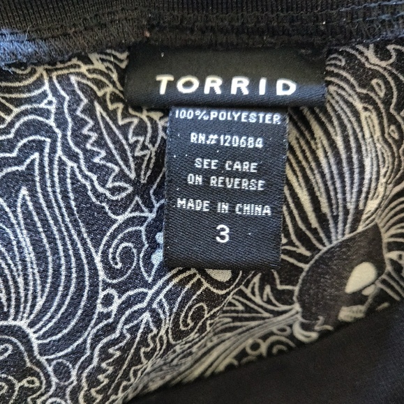 torrid | Tops | Torrid Sheer Skull Top | Poshmark